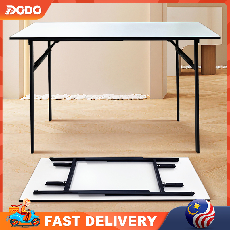 👍No Need Install Foldable Banquet Table Single Spring Event Folding ...
