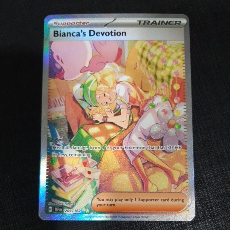Pokemon Card TCG : SV5 Temporal Forces : Bianca's Devotion 209/162 ...