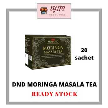 DND MORINGGO Moringa Masala Tea ( 1 Kotak x 20 sachet) Dr Noordin Darus ...