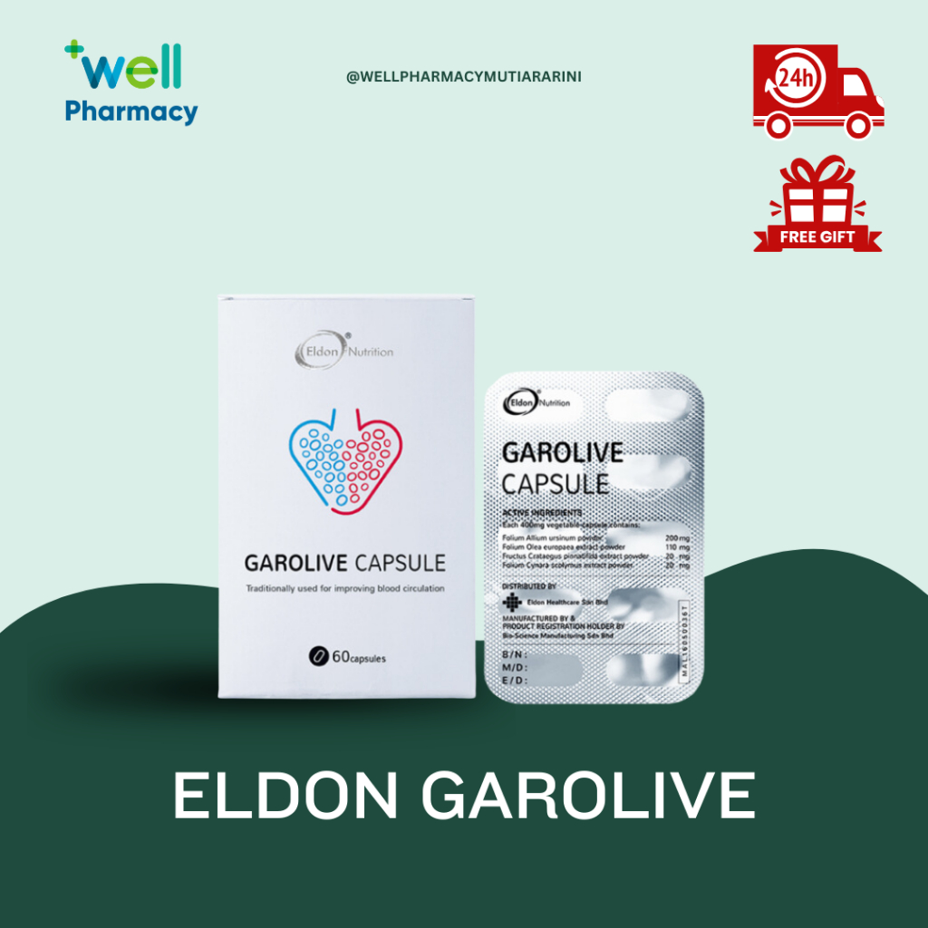 Eldon Nutrition Garolive (60'S) | Shopee Malaysia