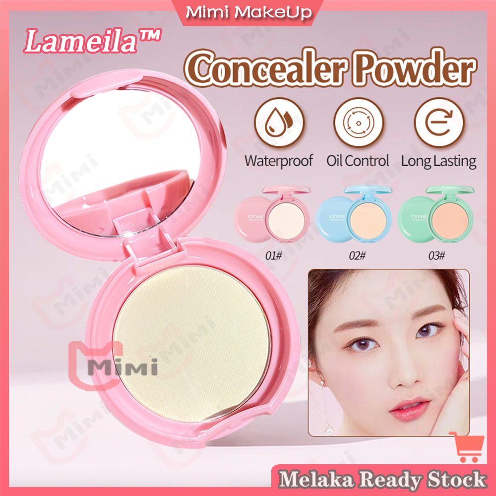 🔥Lameila Naked Makeup Powder Oil Control Face Matte Waterproof Flawless ...