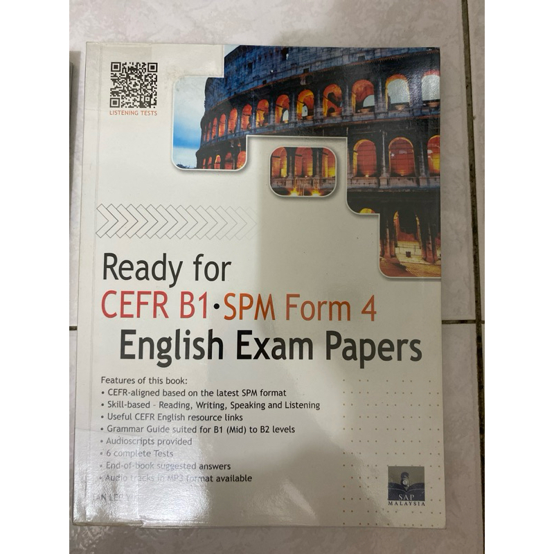 preloved English spm exercise book CEFR B1/B2 | Shopee Malaysia