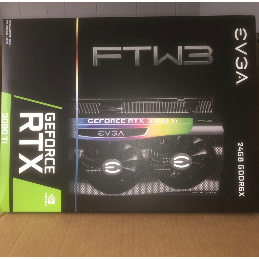 EVGA GeForce RTX 3090 Ti FTW3 BLACK GAMING 24GB Graphics Card 24Gb ...