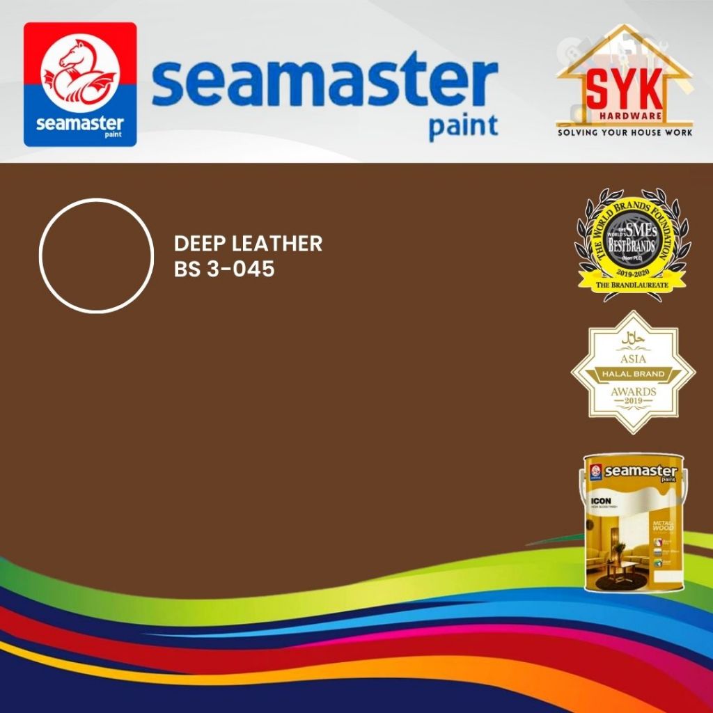 SYK Seamaster Paint Icon High Gloss Finish 4900 1L Metal Wood Paint Cat ...