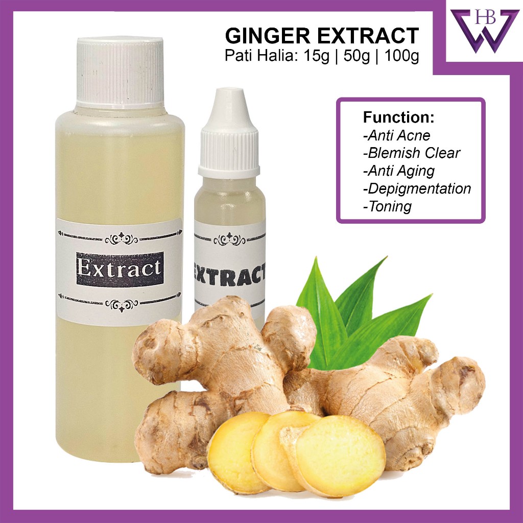 Extract Ginger Firming Repairing Skin Brightening / Pati Halia / Sabun ...