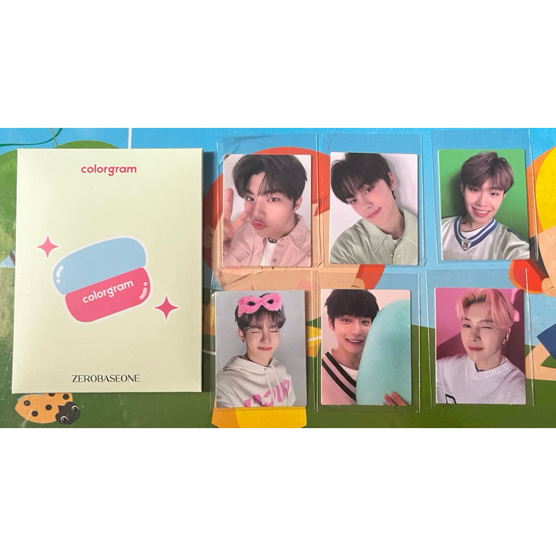 (OFFICIAL) ZB1 zerobaseone colorgram pc Photocardm | Shopee Malaysia