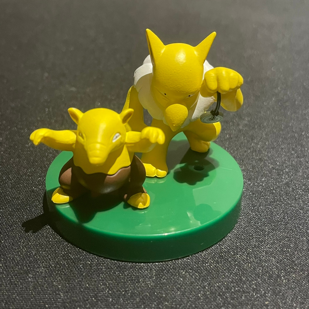 Pokemon Figure Drowzee & Hypno Pokemon Zukan 1/40 Scale Figure Gashapon ...