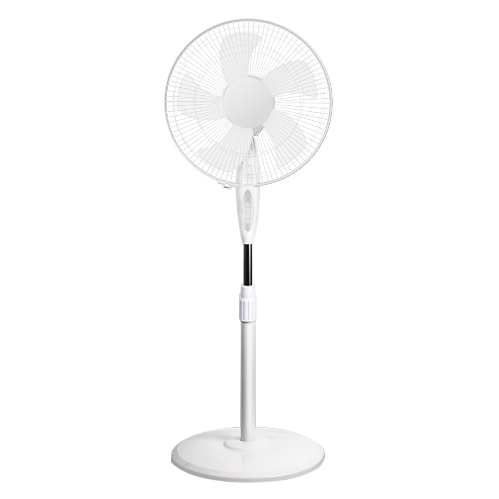 Simmo kipas Berdiri 16 inch Stand Fan 3 Speed Control 5 Blades Silent Fan Strong Wind Floor Fan ...