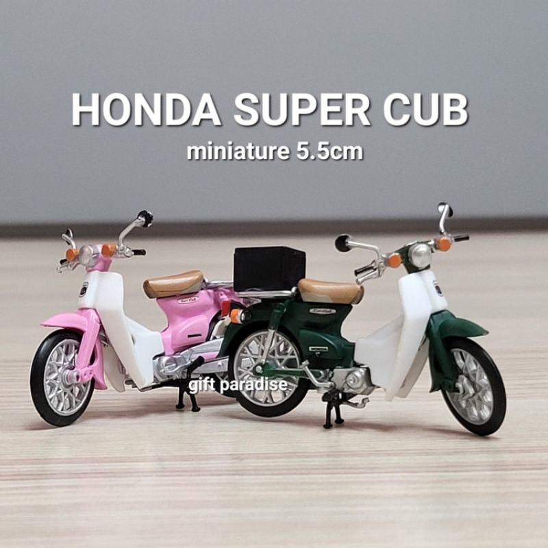 honda super cub japan miniature model READY STOCK MURAH | Shopee Malaysia