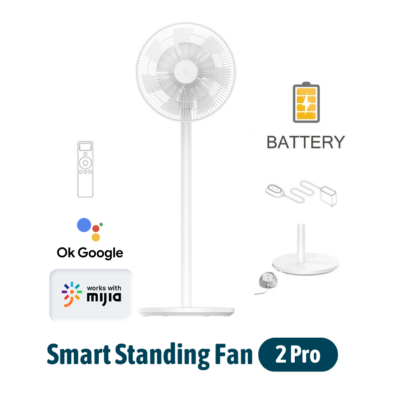 Xiaomi Mi Smart Standing Fan 2 Lite / 2 Pro / 1X DC Inverter Portable ...