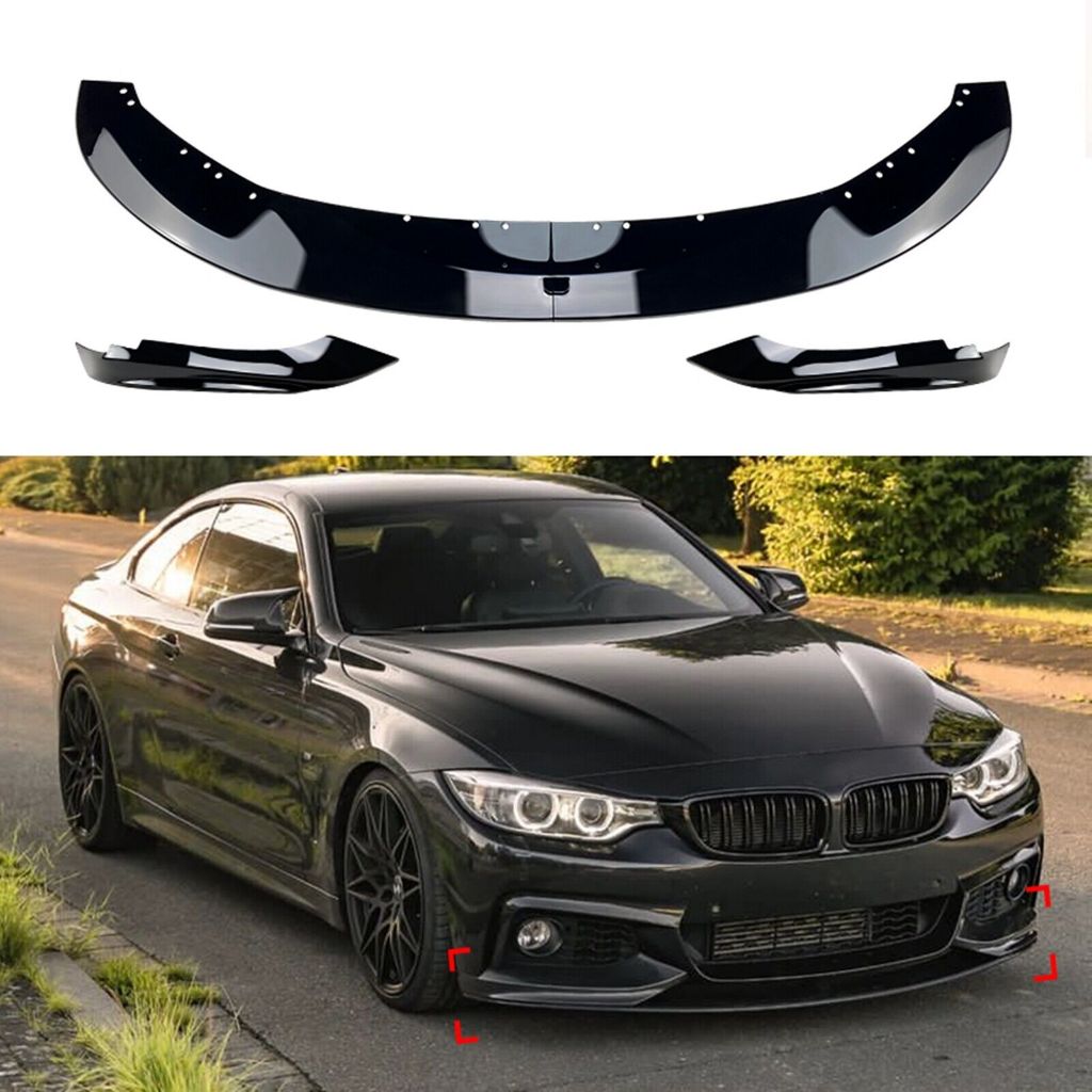 BMW F32 MP M sport Front lip bumper skirt diffuser 420i 428i 430i F32 ...