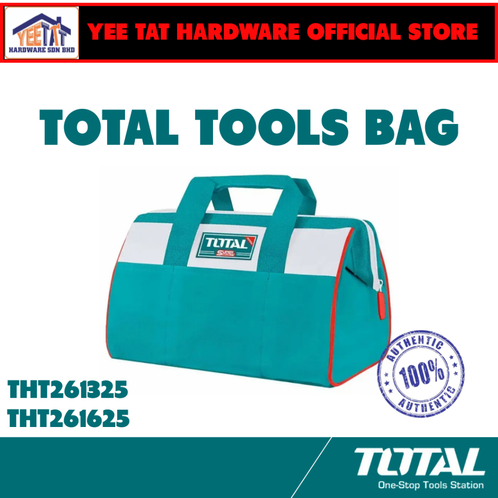 [ TOTAL ] THT261325 THT261625 TOTAL Tools Bag / Designed with 6 / 14 ...