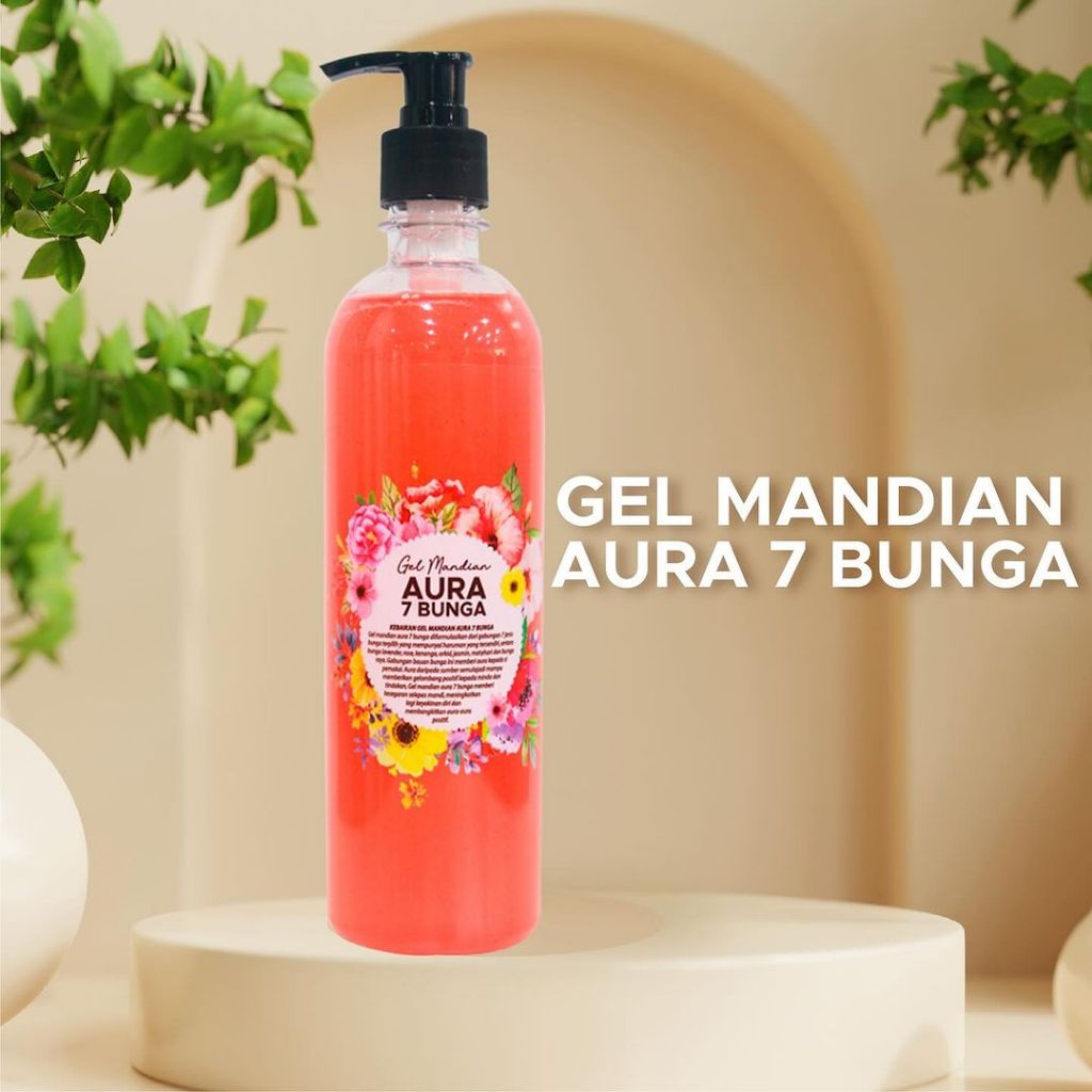 D'HERBS GEL MANDIAN AURA 7 BUNGA 500ml | MANDI BUNGA | AURA | TERAPI ...