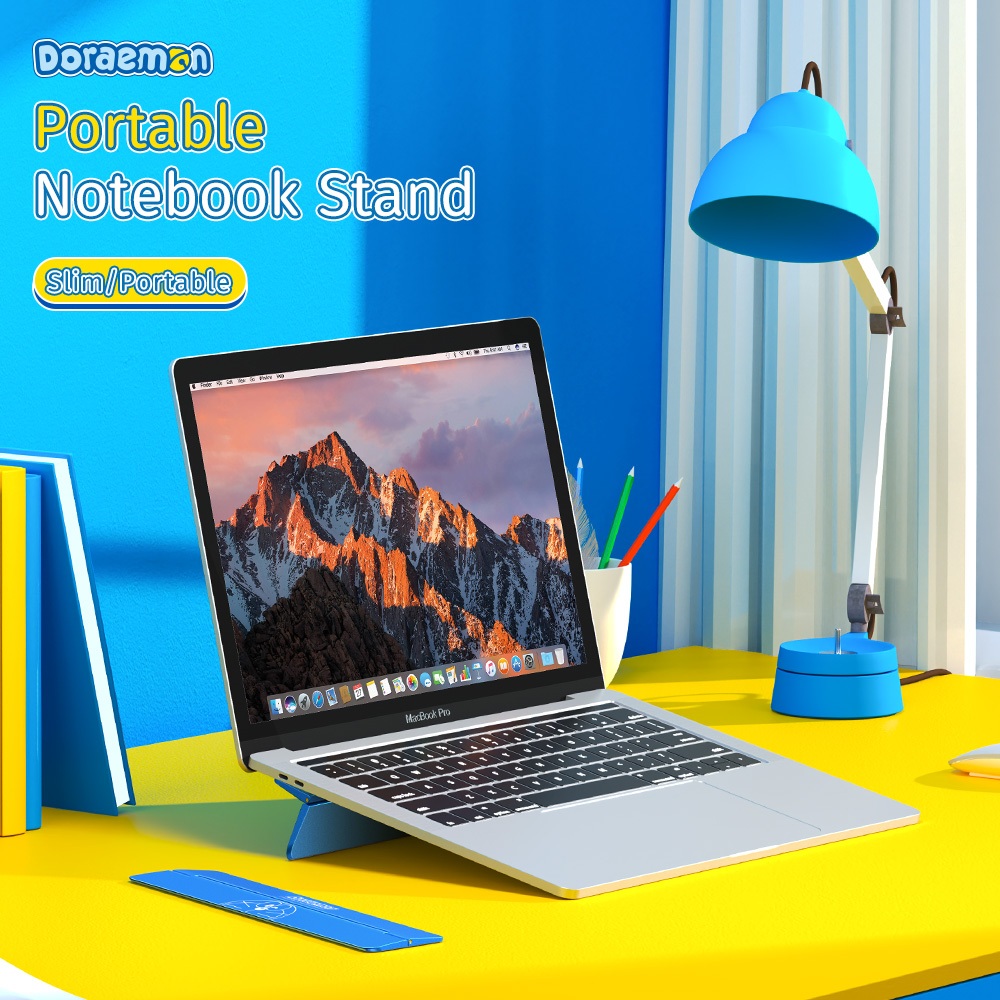 Doraemon officially authorized Laptop Holder Stand Foldable Portable ...