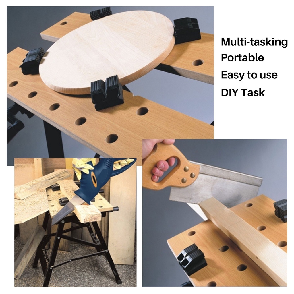 Workbench Table Portable Working table Adjustable work bench workshop ...