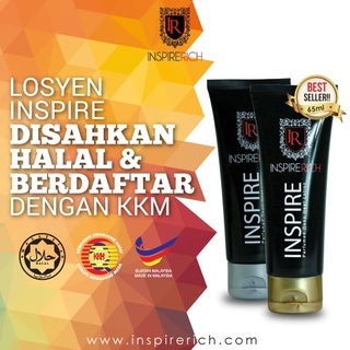 INSPIRE RICH LOTION LOSYEN PANAS LOSYEN WANGI LOSYEN HANGAT LOSYEN ...