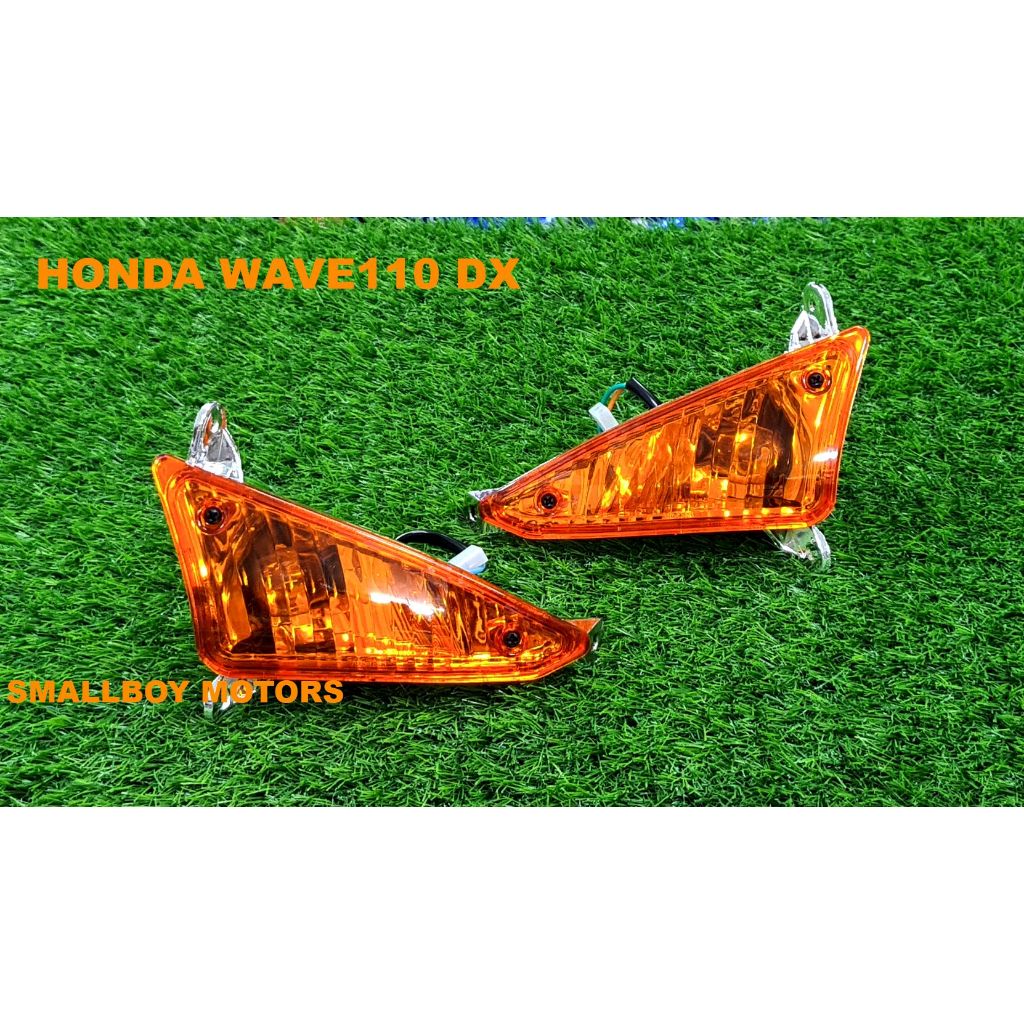 HONDA WAVE110 DX FRONT SIGNAL INDICATOR ORANGE SIGNAL DEPAN LR KIRI ...