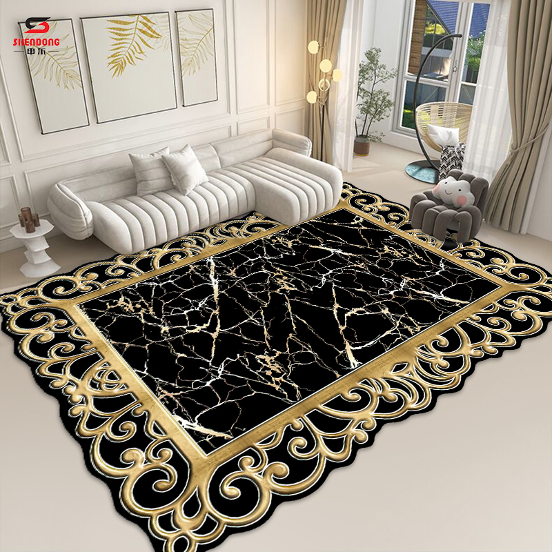 XXL (220*180cm) Crystal Velvet Carpet 5 D / Floor mat / Rugs/ Carpets ...