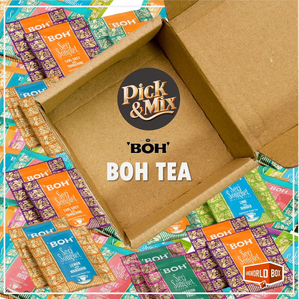 Boh Tea Pick and Mix Tea Bags - Assorted Loose Pack Various Flavour Tea ...