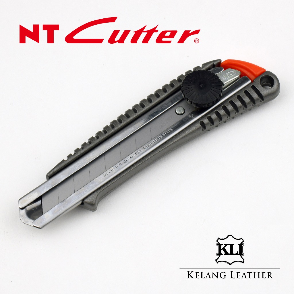 NT Cutter L-500G Metal Screw Lock 18mm Box Cutter Refill Spare Blade (6 ...