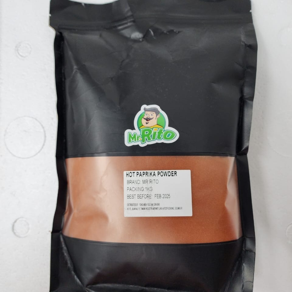 MR RITO HOT PAPRIKA POWDER 1KG | Shopee Malaysia