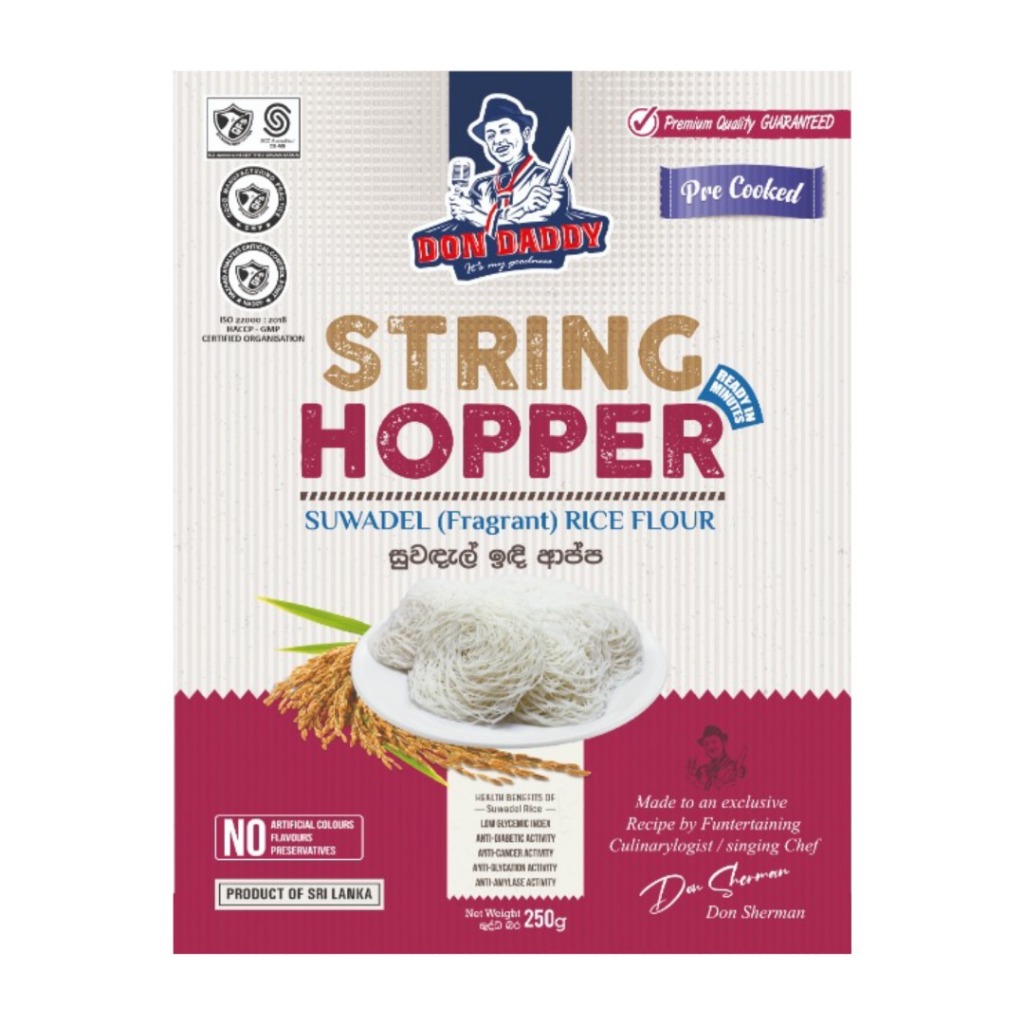 DON DADDY STRING HOPPER-SUWADEL RICE FLOUR-250G | Shopee Malaysia