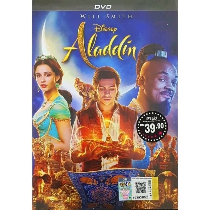 Aladdin 2019 (Original DVD) | Shopee Malaysia