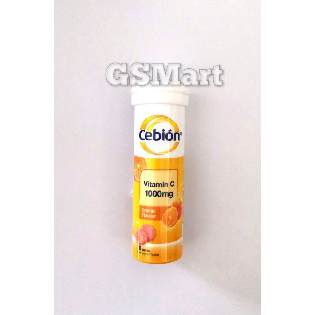 Cebion Vitamin C 1000mg Orange Flavor 10s (ex: 1/2025) | Shopee Malaysia