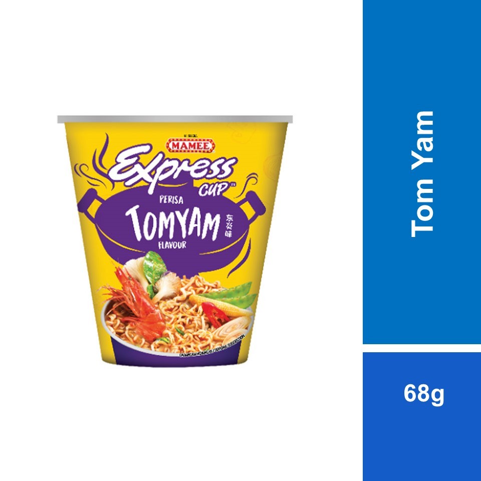 Mamee Express Cup Tomyam 68g | Shopee Malaysia