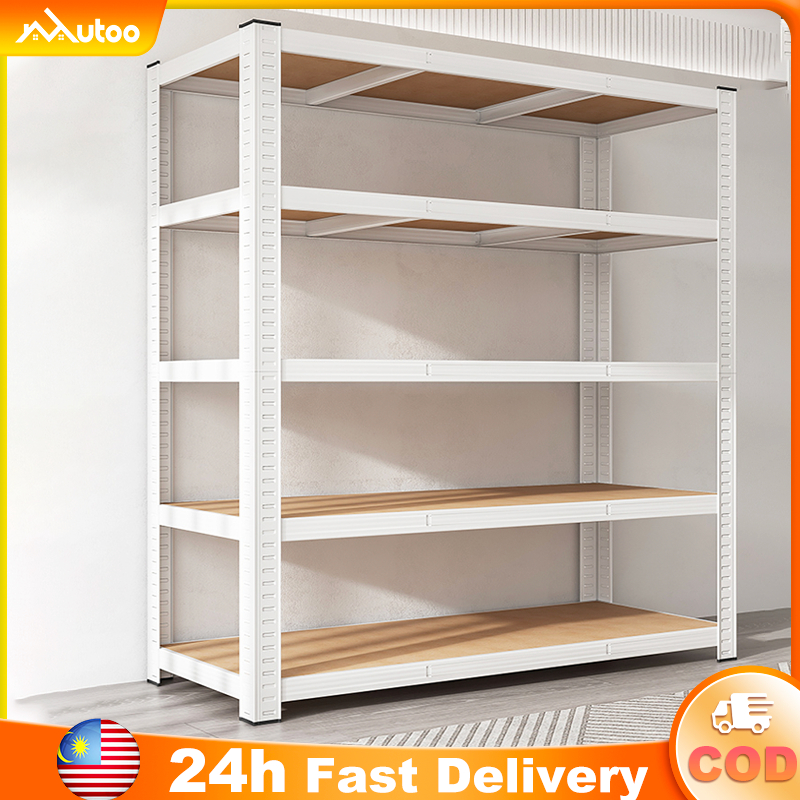 MT 6/5Tier Rack Metal Boltless Rack Adjustable Heavy Duty Rack Storage ...