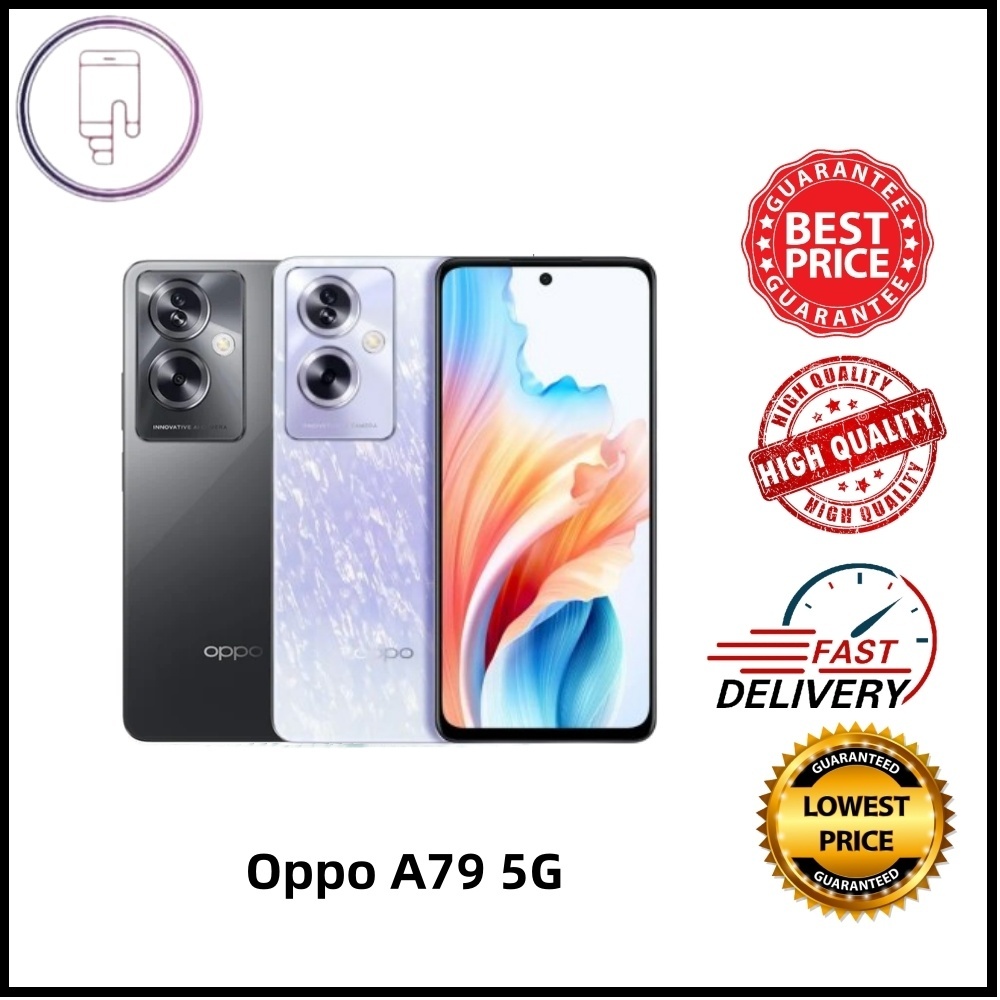 (Malaysia Set) OPPO A79 5G (8+256GB) Android 13 Fingerprint 1 Year ...