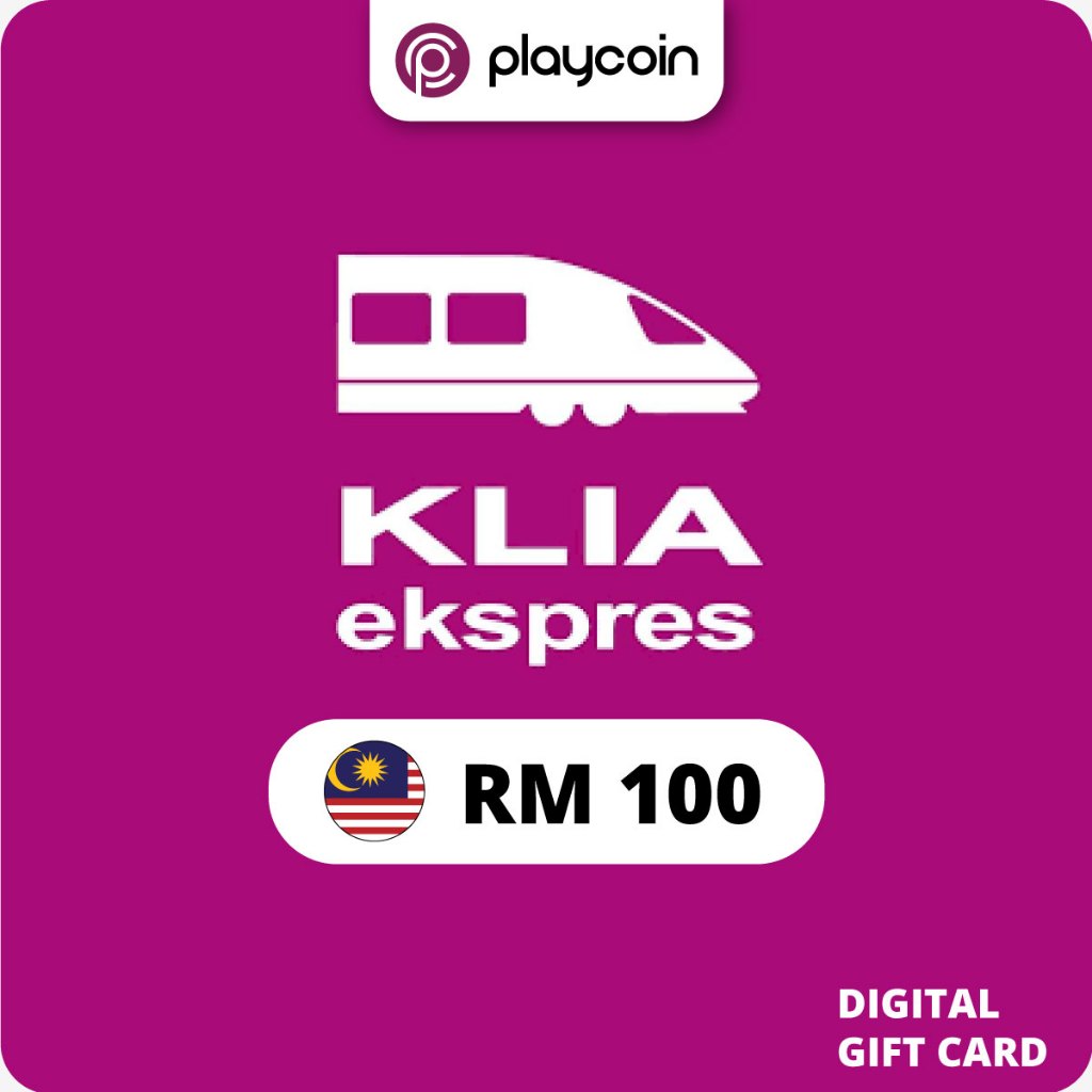 [E-MAIL Instant Delivery 24/7] KLIA Ekspres Gift Card (MY, In-Store) - Return [PlayCoin ...