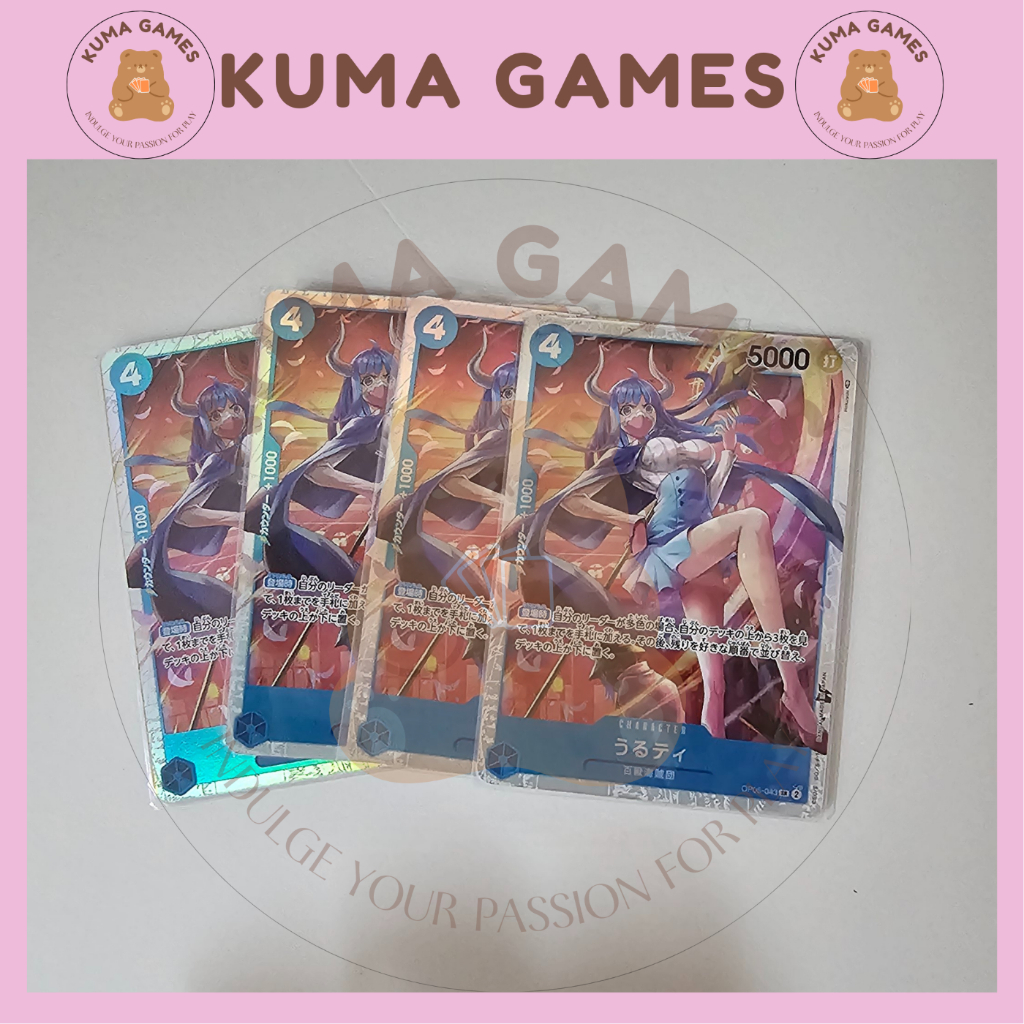 One Piece Card Game OP05-043 Ulti SR Single or Blue Playset | Shopee Malaysia