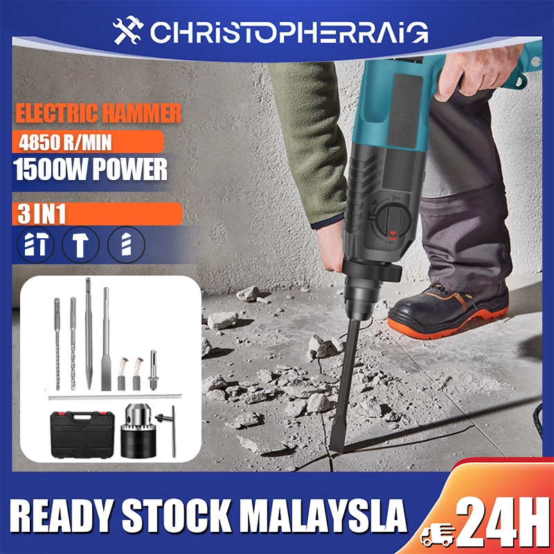 3Years Warranty Drill Rotary Hammer Drill 3 Mode With Handle 950W SDS ...