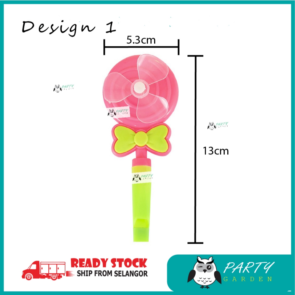 Whistle Fan Design / Gift Toy Whistle | Shopee Malaysia
