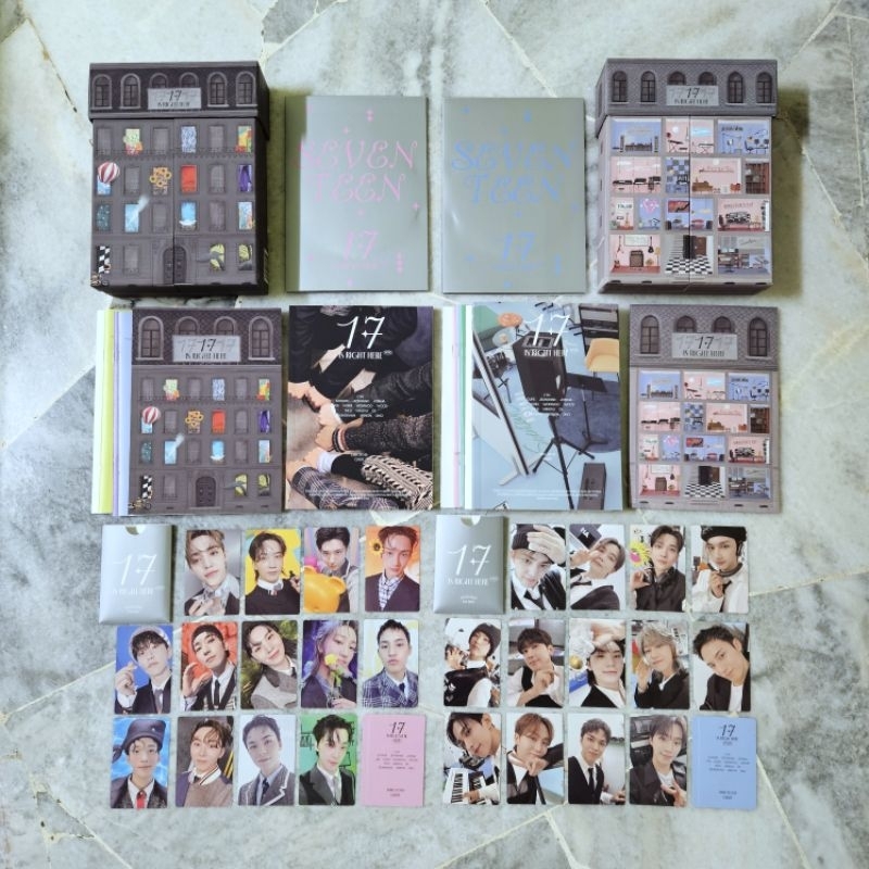 SEVENTEEN BEST ALBUM '17 IS RIGHT HERE' LOOSE | PHOTOCARD SET, CD & PHOTOBOOK SET | Shopee Malaysia