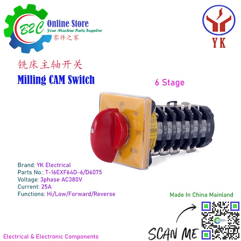 CAM Switch Milling Machine Spare Parts 6 Stage Position Rotary Spindle ...