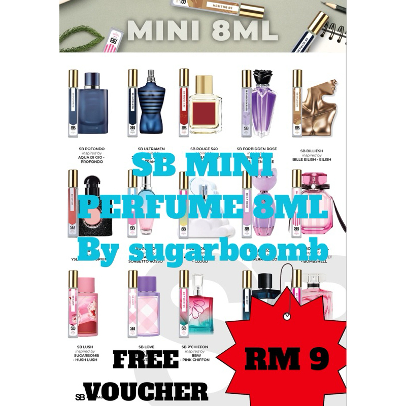PERFUME SUGARBOMB ORIGINAL 100% | LONG LASTING | READY STOCK 30 ML ...