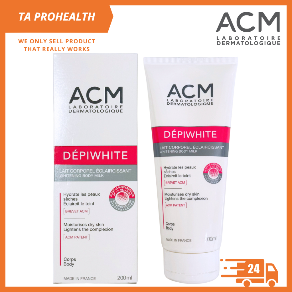 ACM Depiwhite Whitening Body Milk 200ml | Shopee Malaysia