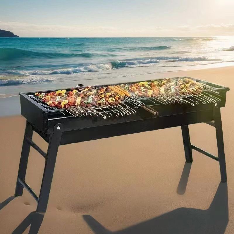 ⭐ READYSTOCK MALAYSIA ⭐ BBQ SET 60CM / BBQ GRILL / OUTDOOR BARBEQUE SET ...