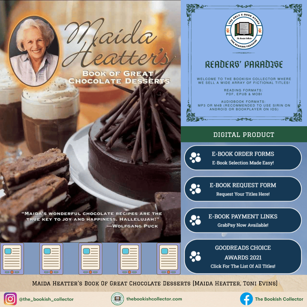 Maida Heatter's Book Of Great Chocolate Desserts [Maida Heatter, Toni ...
