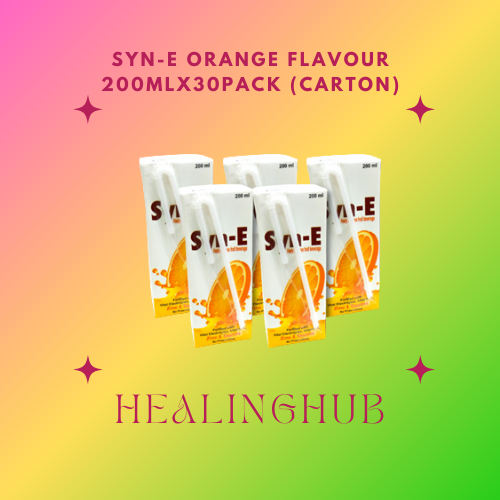 SYN-E ORANGE FLAVOUR 200MLX30PACK (CARTON) ORAL REHIDRATION TAMBAH ...