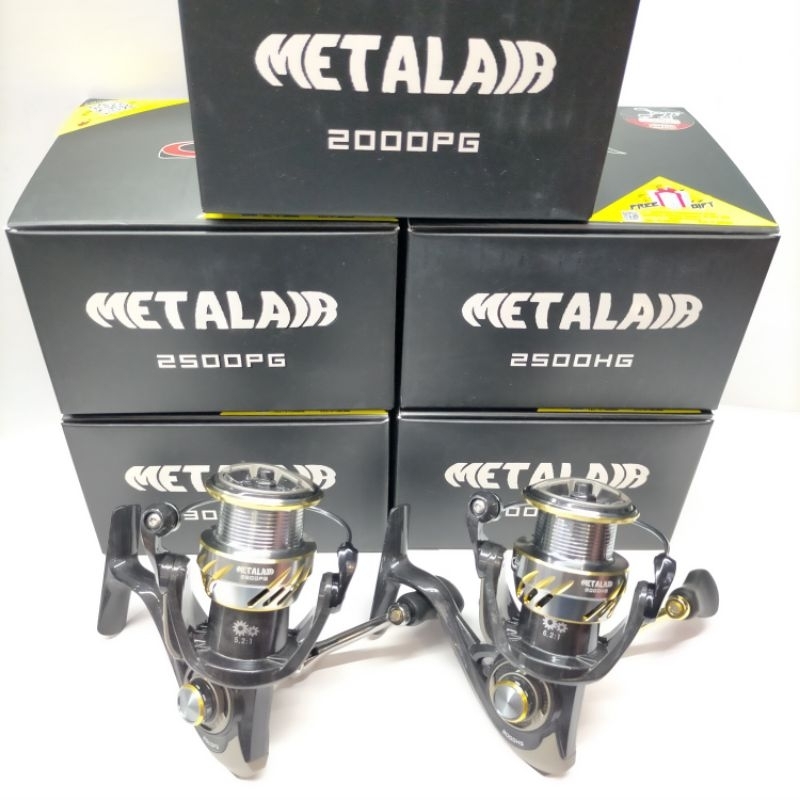 NEW 2024 G-TECH METALAIR SPINNING JIGGING CASTING REEL | Shopee Malaysia