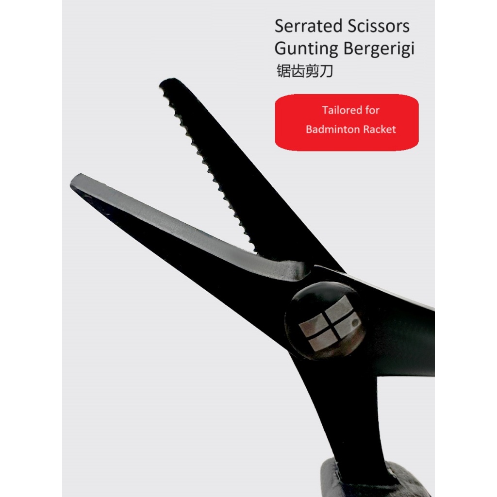 Badminton Racket Scissors Gunting Raket Badminton Bergerigi Stainless ...