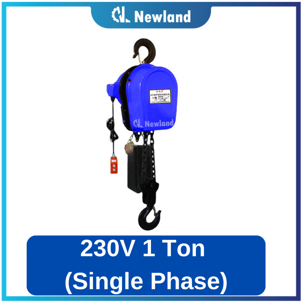 Hoist Crane Electric / Chain Block Electric / Chain Hoist (1 Ton / 2 ...