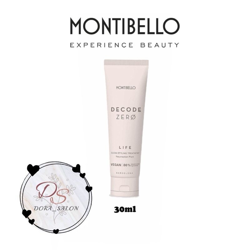 Montibello Decode Zero Life 30ml ( Styling Treatment ) | Shopee Malaysia