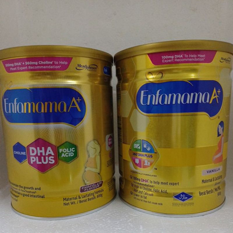 Enfamama A+ Chocolate/ Vanila 800gm | Shopee Malaysia