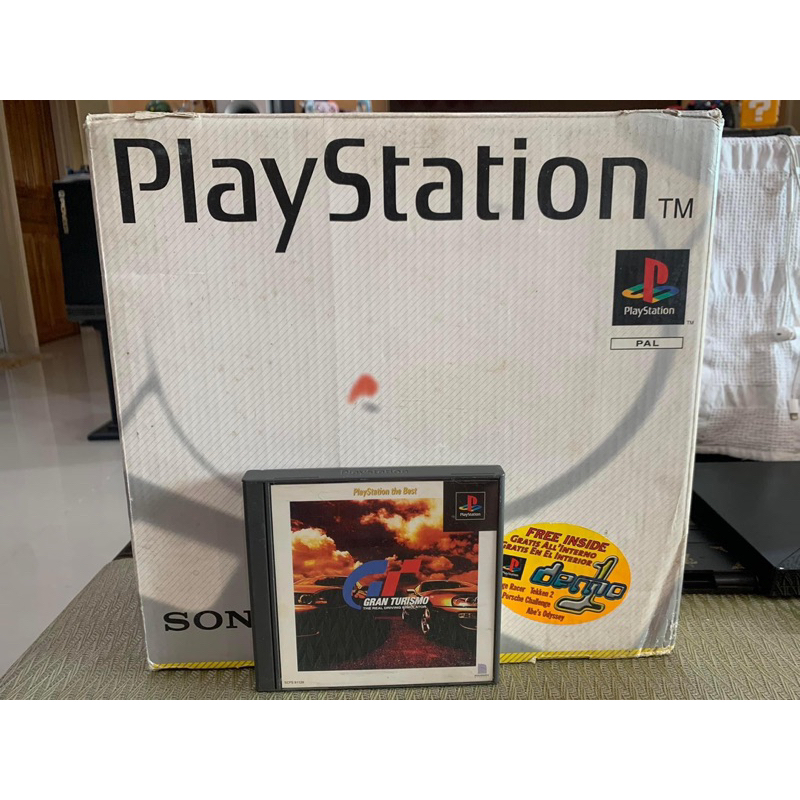 CONSOLE SONY PS1 FAT BOX PAL SCPH-5502 Free 1 Ori CD Games | Shopee ...