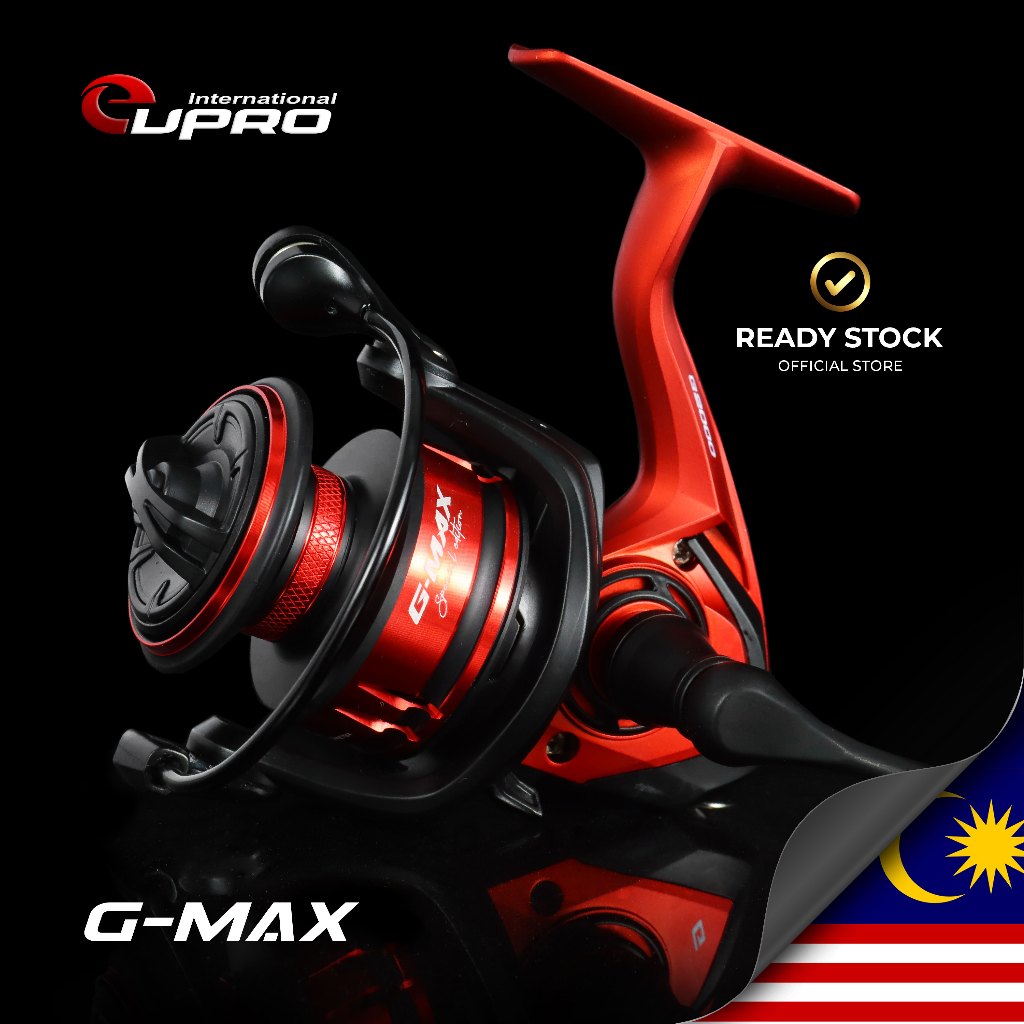 Eupro Spinning Reel G-Max 2000/3000/4000/5000 | Shopee Malaysia