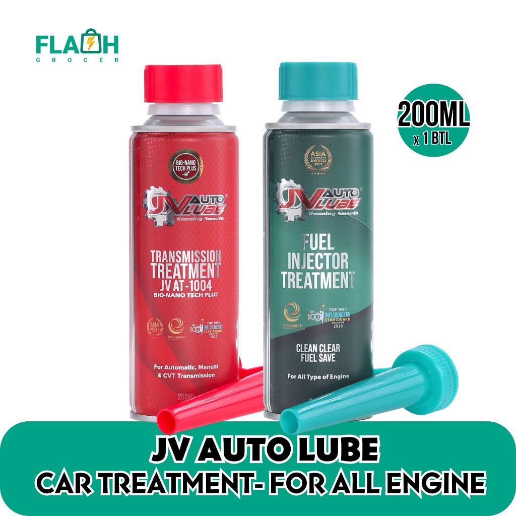 JV Auto Lube Gearbox Oil Treatment (200ml) / Penyelesaian Masalah Gearbox Treatment【100% ORI ...